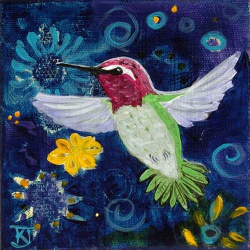 Two Crows Studio - Anna in Blue (Male)