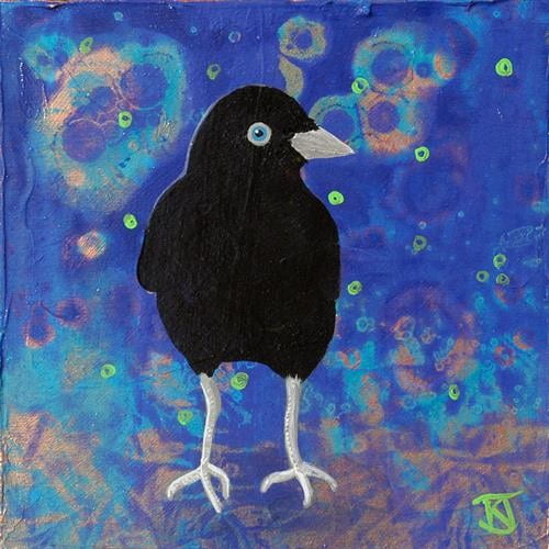 Two Crows Studio - Blue-Eyed Crow I