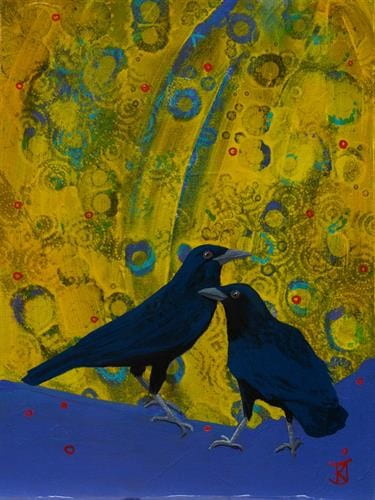 Two Crows Studio - Cuervos en Dorado