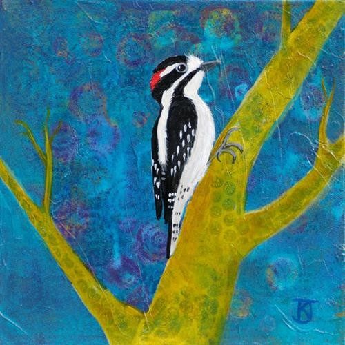 Two Crows Studio - Downy Woodpecker II