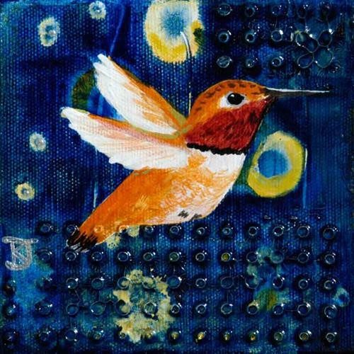 Two Crows Studio - Hummingbird Courtship