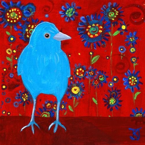 Two Crows Studio - In the Garden - Crow